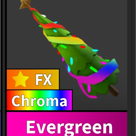 Chroma Evergreen MM2 - Roblox Game Item - Gameflip