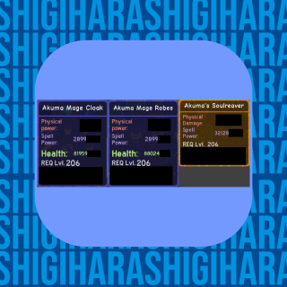 Akuma Mage Set - Game Items - Gameflip