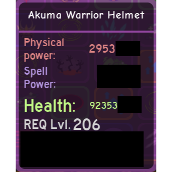 Akuma Warrior Helmet - Game Items - Gameflip