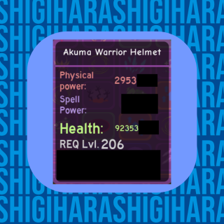 Akuma Warrior Helmet - Game Items - Gameflip