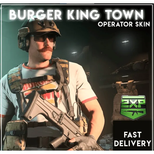 COD MW3 Burger King Town OPERATOR SKIN - Call of Duty: Modern Warfare ...