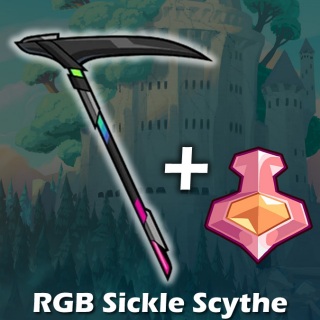 RGB Sickle Scythe + Esports Color V4 - Game Items - Gameflip