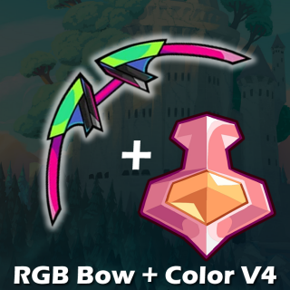 RGB Bow + Color V4 - Brawlhalla - Game Items - Gameflip