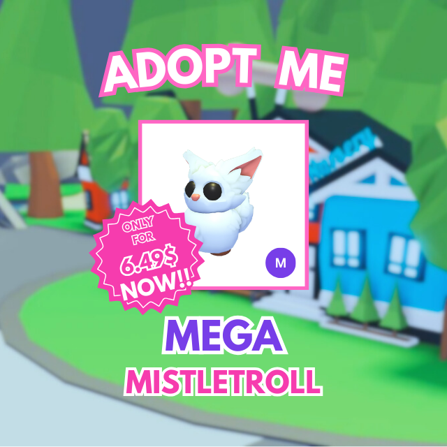 Mega Mistletroll - Adopt Me Game Items - Gameflip