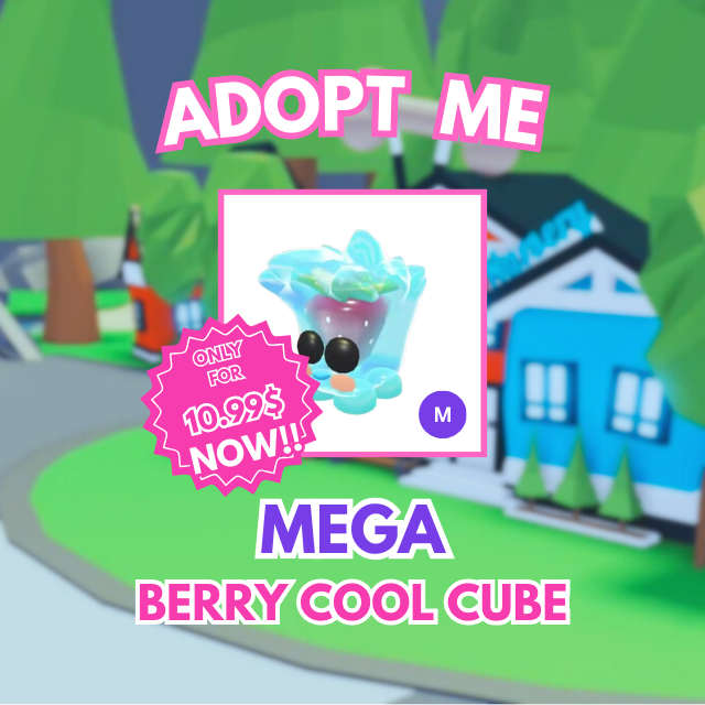 Mega Berry Cool Cube - Adopt Me Game Items - Gameflip