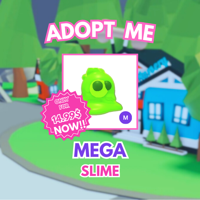 Mega Slime - Adopt Me Game Items - Gameflip
