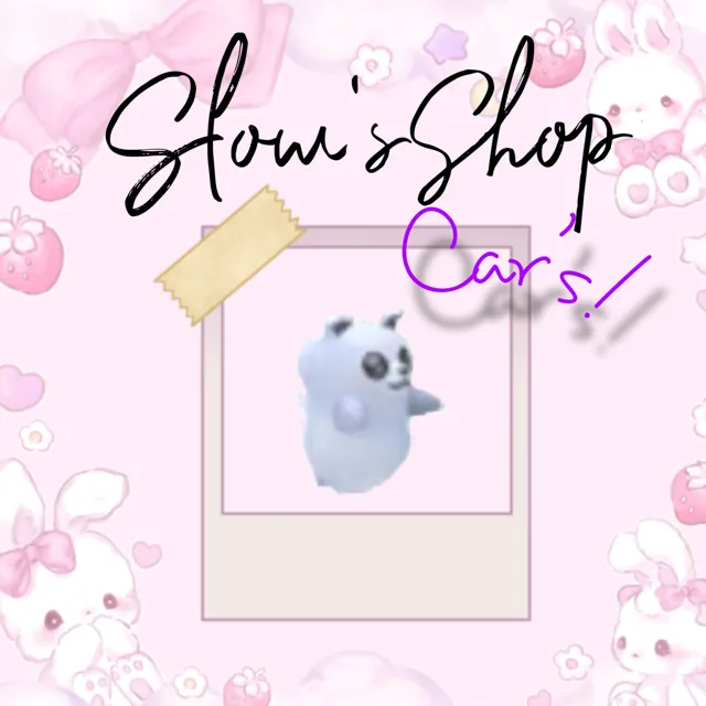 Adopt Me Ghost Vehicle - Game Item - Gameflip