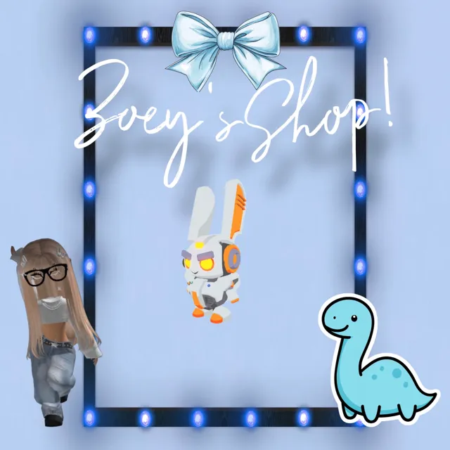 ADOPT ME MECHA RABBIT! - Game Item - Gameflip