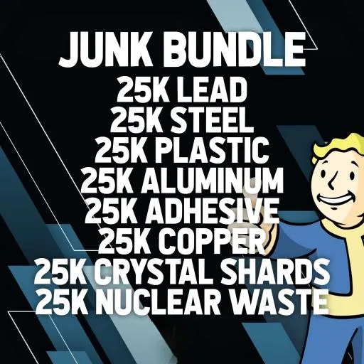 25k Each Junk - Fallout 76 Game Items - Gameflip