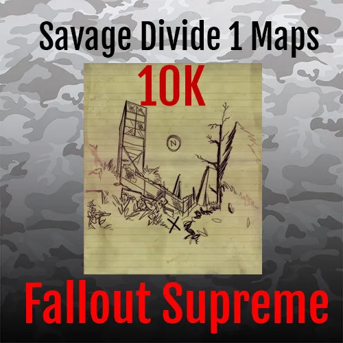 Savage Divide Maps - Fallout 76 Game Item - Gameflip