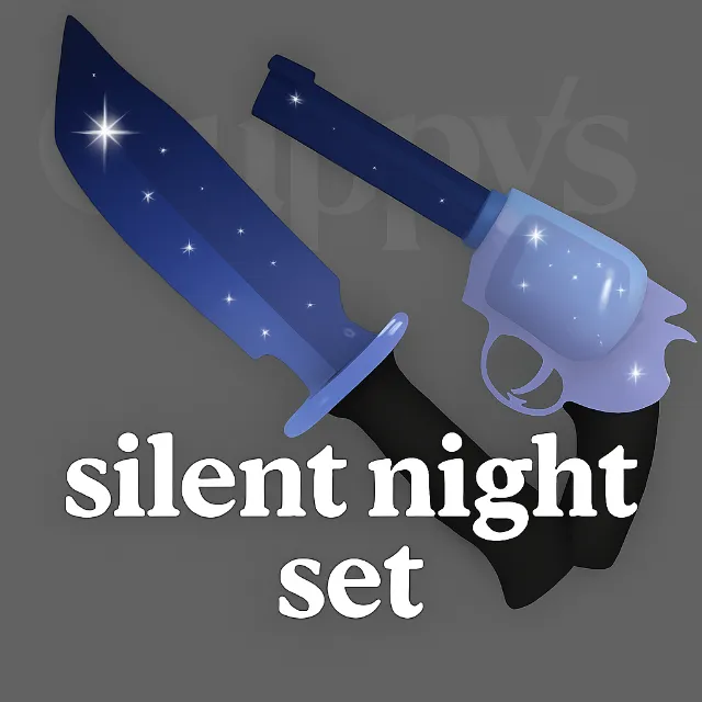 MM2: Silent night set - Murder Mystery 2 Game Item - Gameflip