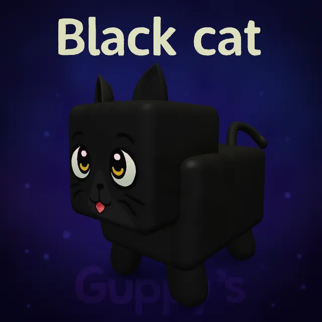 MM2: Black cat - Murder Mystery 2 Game Item - Gameflip