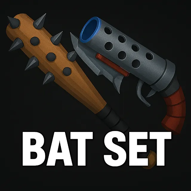 MM2: Bat set (bat + makeshift) - Murder Mystery 2 Game Item - Gameflip
