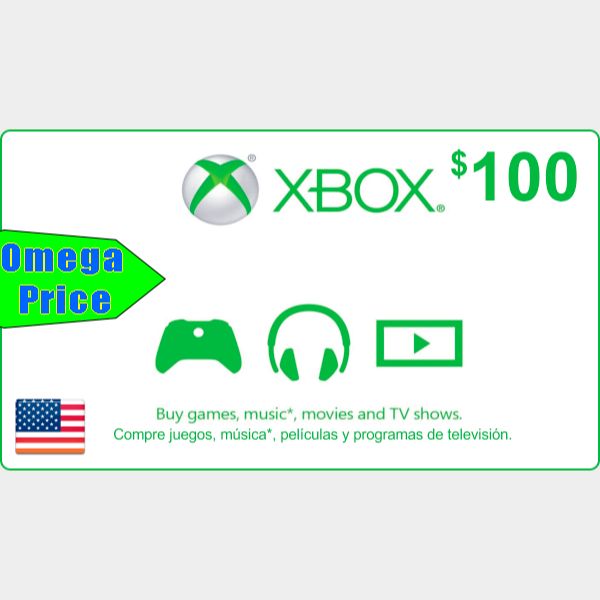 $100.00 Xbox Gift Card INSTANTLY! - Xbox Gift Card Geschenkkarten ...