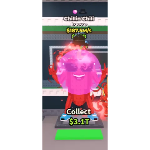 Chillin chili 187.5m/s - Roblox Game Item - Gameflip
