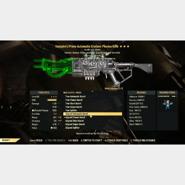 Weapon | Enclave Plasma Modding - Game Items - Gameflip