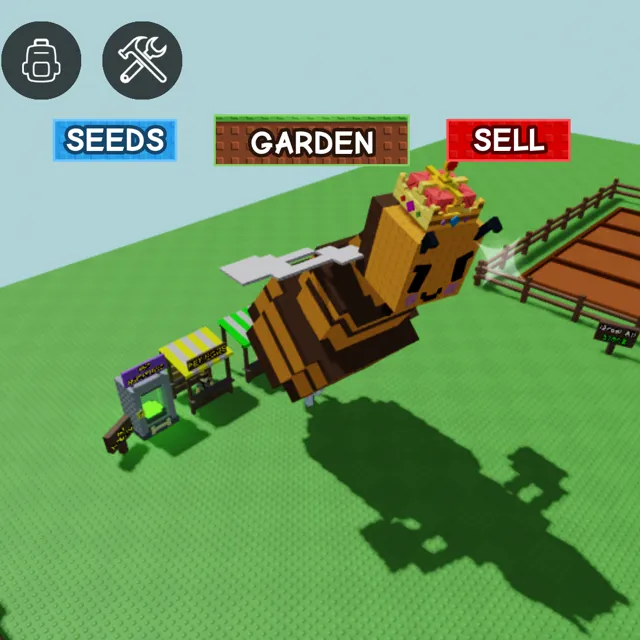 Mega Queen bee - Grow a Garden Game Item - Gameflip