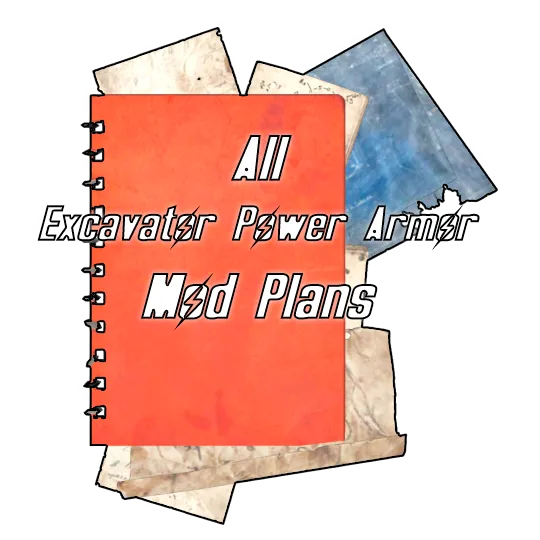 [PC] All Excavator Power Armor Mod Plans - Fallout 76 Game Items - Gameflip