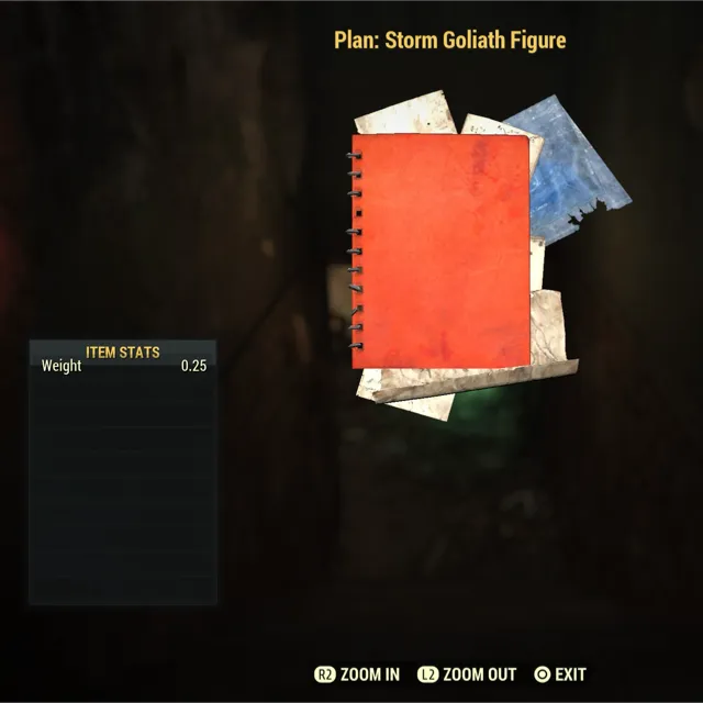 Storm Goliath Figure - Fallout 76 Game Item - Gameflip