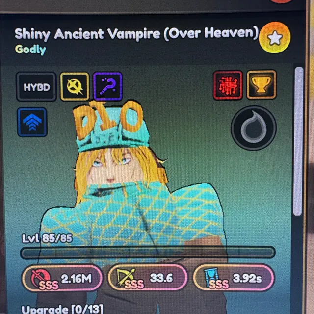 Shiny Ancient Vampire - Roblox Game Item - Gameflip