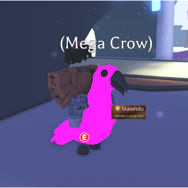 MFR Crow - Adopt Me Game Item - Gameflip