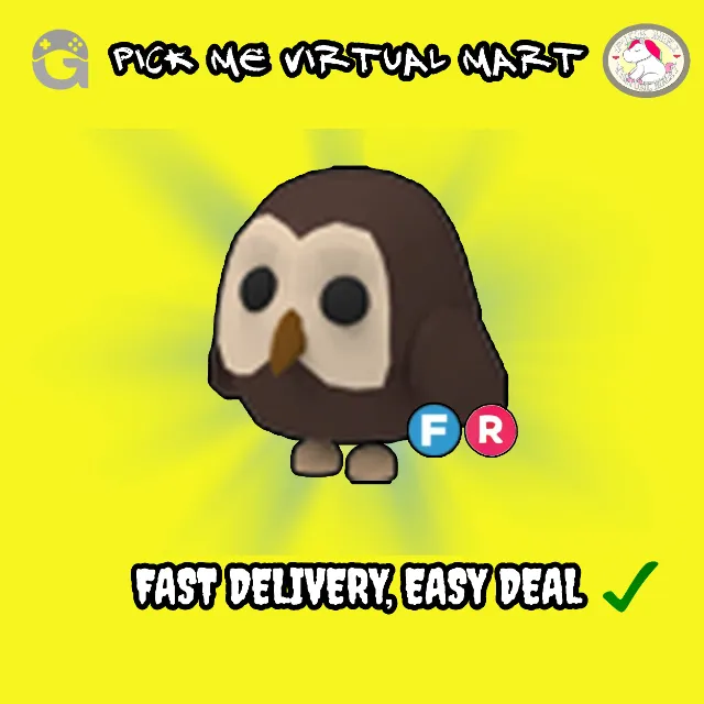 FR OWL - Adopt Me Game Item - Gameflip