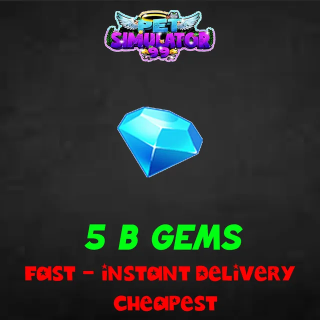 5B GEMS - Game Item - Gameflip