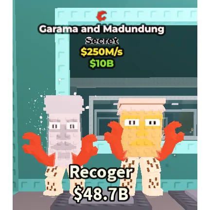 Garama And Madundung 250M/s CHEAPEST PRICE - Roblox Game Item - Gameflip