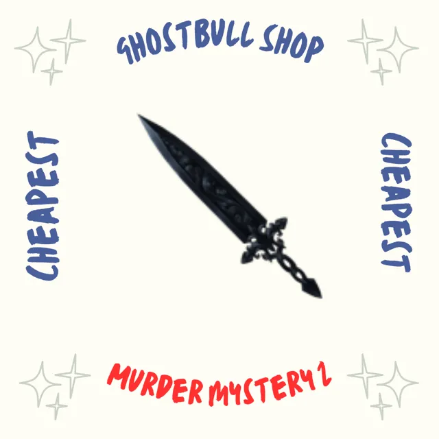 Darksword Mm2 - Murder Mystery 2 Game Item - Gameflip