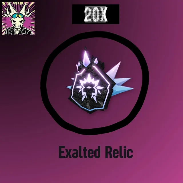 Exalted Relic - Roblox Game Item - Gameflip