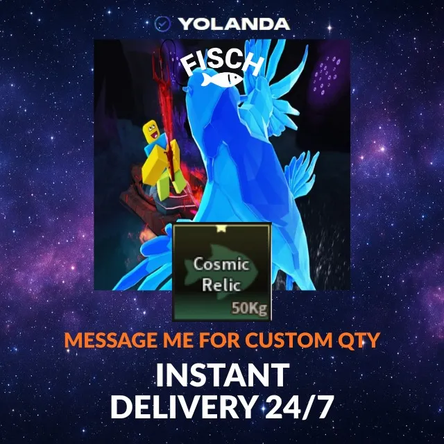 10X Cosmic Relic - FISCH - Fisch Game Item - Gameflip