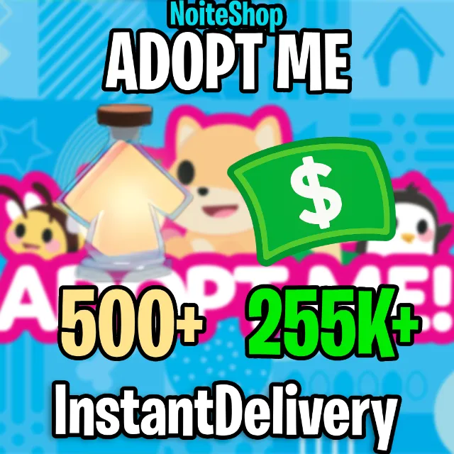 [Adopt Me] 🧪 500 Age-up Potions 💲255-300K Bucks ⭐All Details Changeable ...