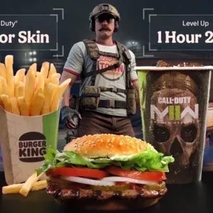 MW2 Burger King Skin - XBox One Game - Gameflip