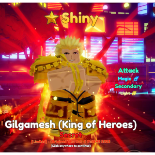 Shiny Gilgamesh|Anime Adventure - Game Items - Gameflip