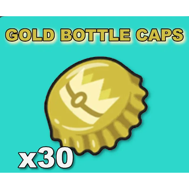 30 Golden Bottle Caps on 30 random shiny Pokémon. For Pokémon Legends Z ...
