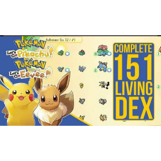 Pokemon Let's Go complete Shiny Pokedex - Game Items - Gameflip