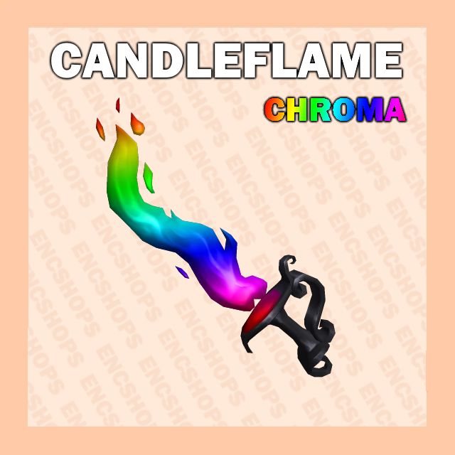 Chroma Candleflame CCF MM2 - Game Items - Gameflip