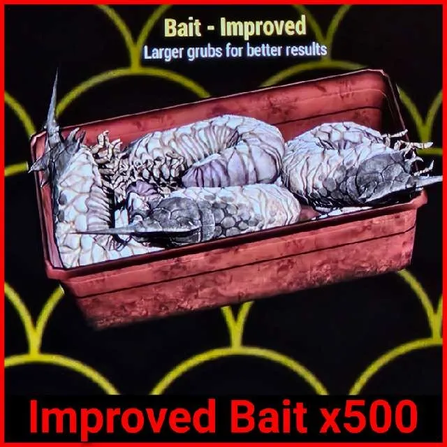 500 Improved Bait - Fallout 76 Game Item - Gameflip