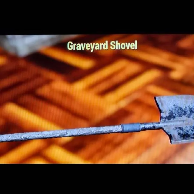 Graveyard Shovel - Fallout 76 Game Item - Gameflip