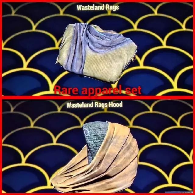 Wasteland Rags Set - Fallout 76 Game Item - Gameflip