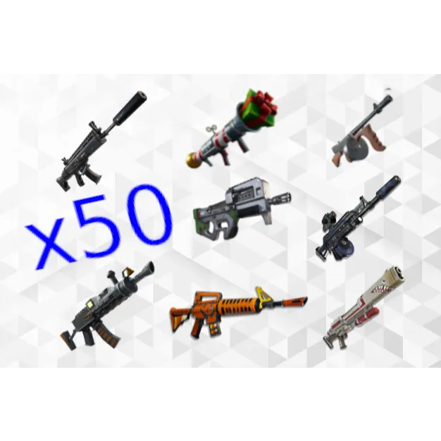 Bundle | 50x 130pl guns - Fortnite Game Item - Gameflip