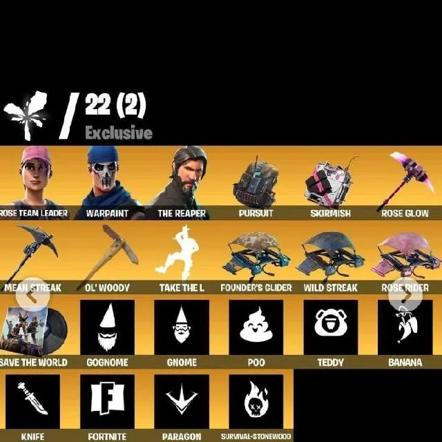 22 Skins Nocturno Schematic | OG STW Ultimate Edition | Rose Team ...