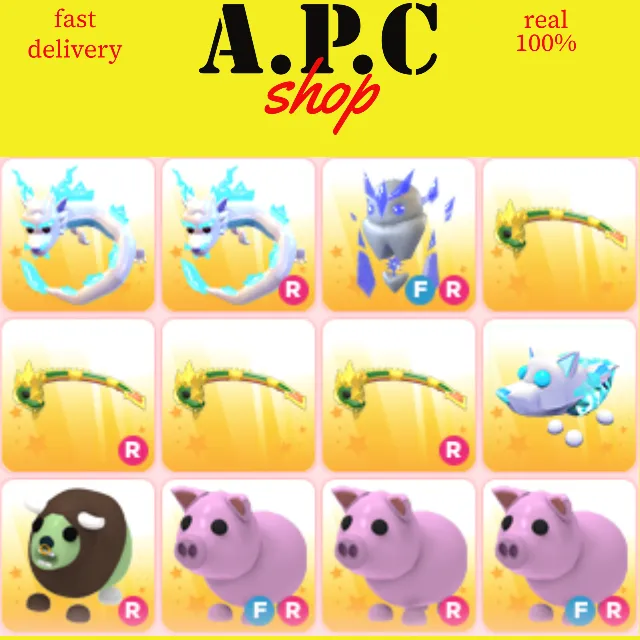 Adopt Me Pets 12X - Adopt Me Game Items - Gameflip