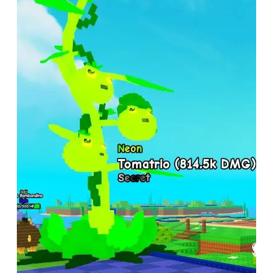 NEON TOMATRIO 814K DMG - Plants vs Brainrots Game Item - Gameflip