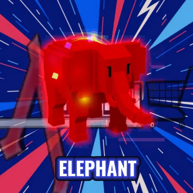 RAINBOW HATCHED ELEPHANT - Grow a Garden Game Item - Gameflip