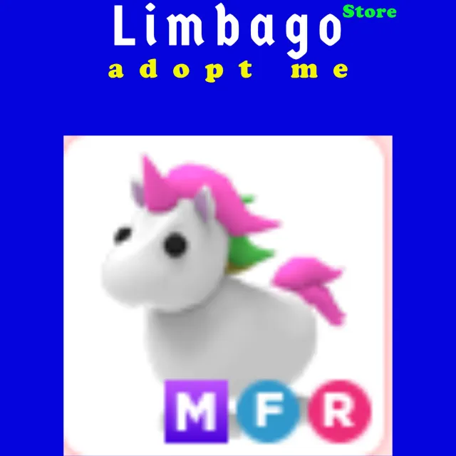 Unicorn MFR - Adopt Me Game Item - Gameflip