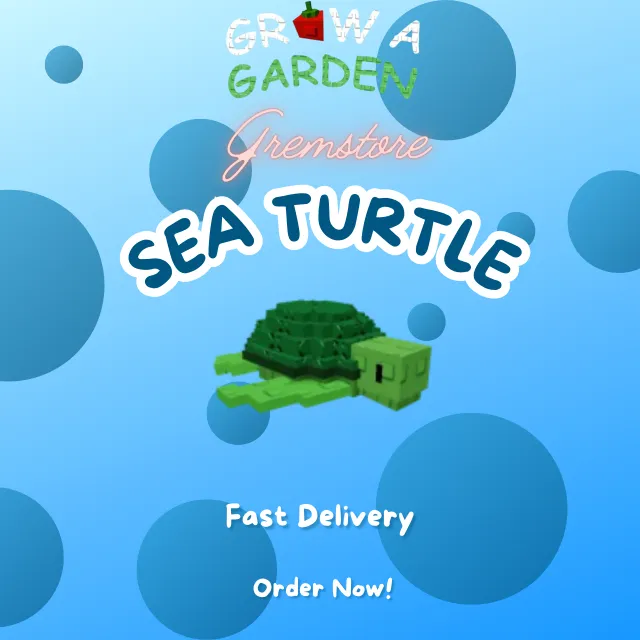 Sea Turtle (Rare) - Grow A Garden - Grow a Garden Game Item - Gameflip