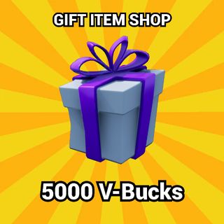 5000 vBucks (GIFT) - Game Items - Gameflip
