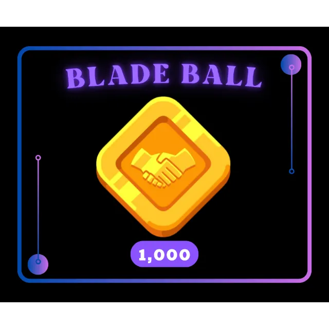 [Blade ball] 1000 tokens - Blade Ball Game Items - Gameflip
