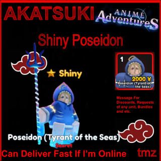 Shiny Poseidon Anime Adventures - Game Items - Gameflip